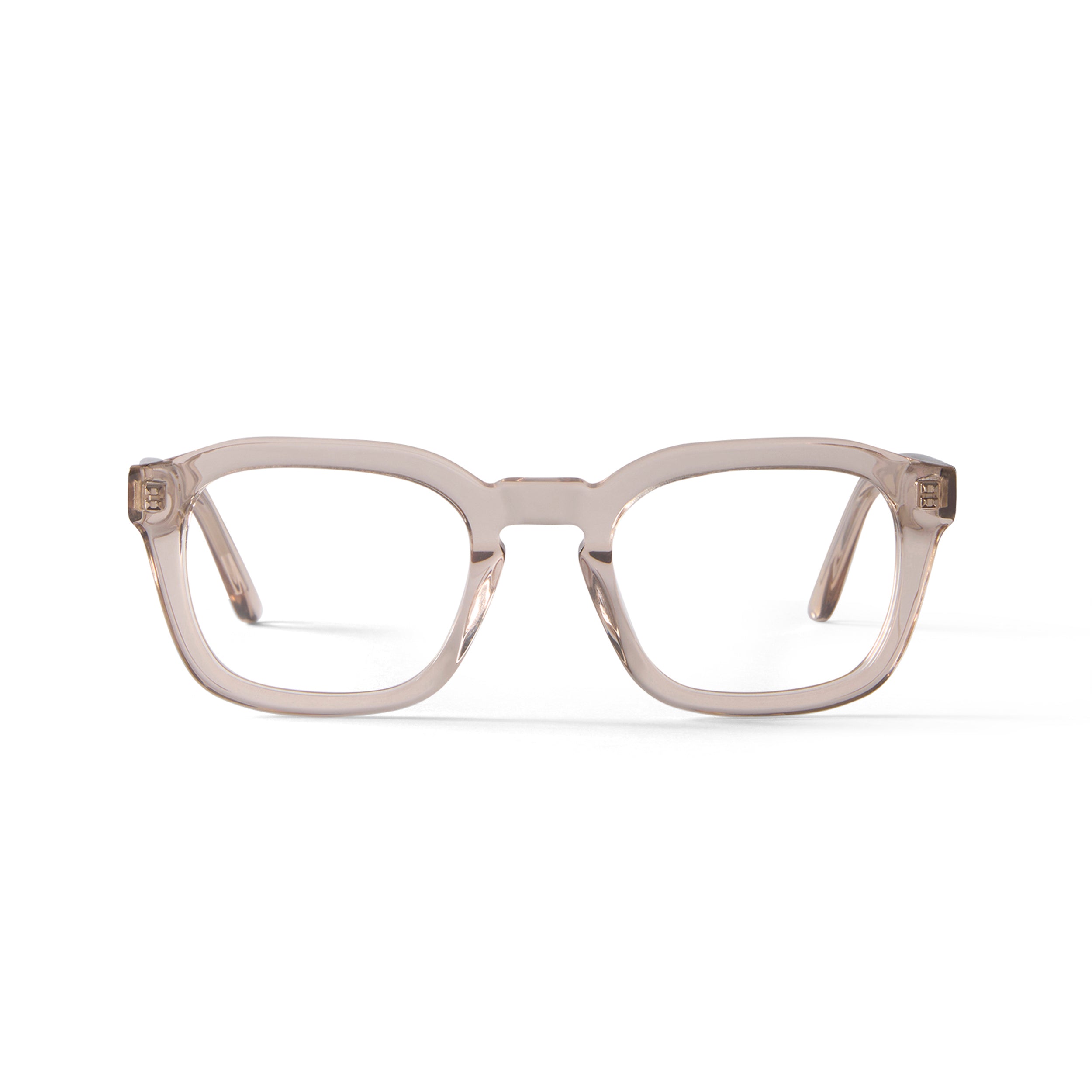 Oscar Blue Light Clear Mocha Blue Light Glasses – FRENCH KIWIS